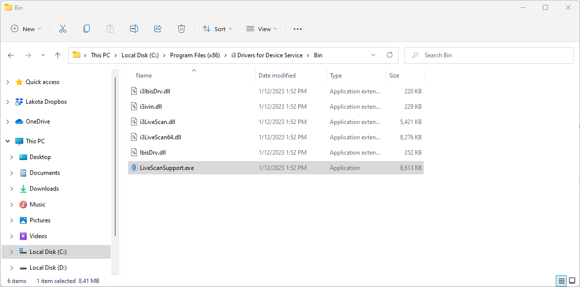Unable to Find i3 Fingerprint Scanner – EFTCreator