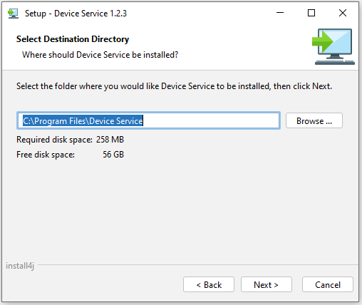 Updating Device Service – EFTCreator