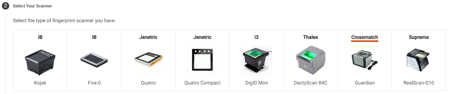 Installing and Updating the Device Libraries for Crossmatch Scanners ...