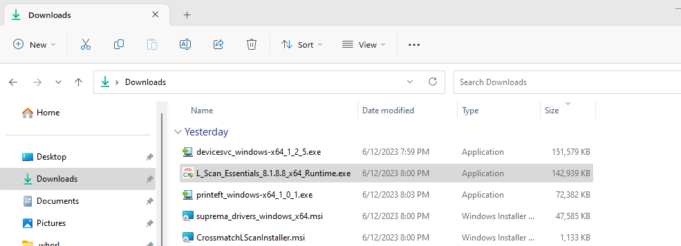 Installing and Updating the Device Libraries for Crossmatch Scanners ...
