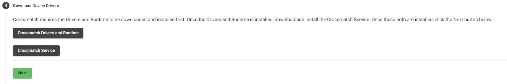 Installing and Updating the Device Libraries for Crossmatch Scanners ...