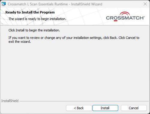 Installing and Updating the Device Libraries for Crossmatch Scanners ...