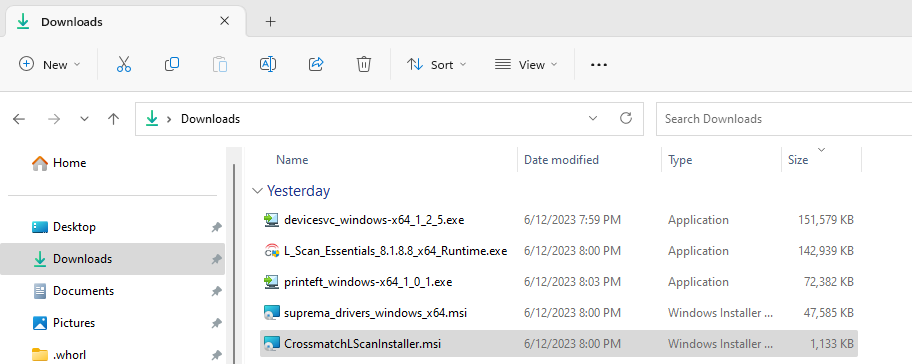Installing and Updating the Device Libraries for Crossmatch Scanners ...